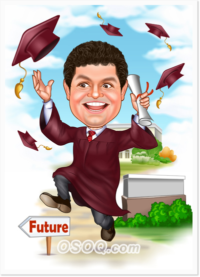 Graduation Caricatures | Osoq.com