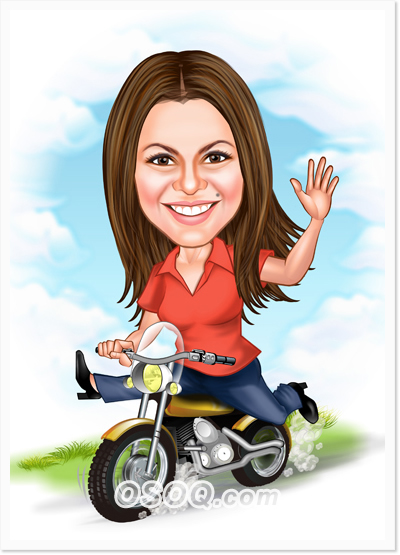 Girl Caricature | Osoq.com