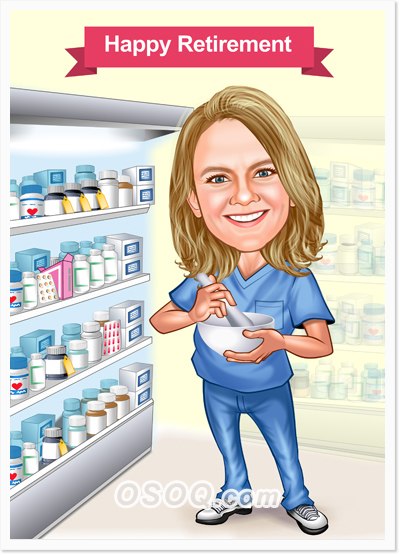 Retirement Caricatures | Osoq.com